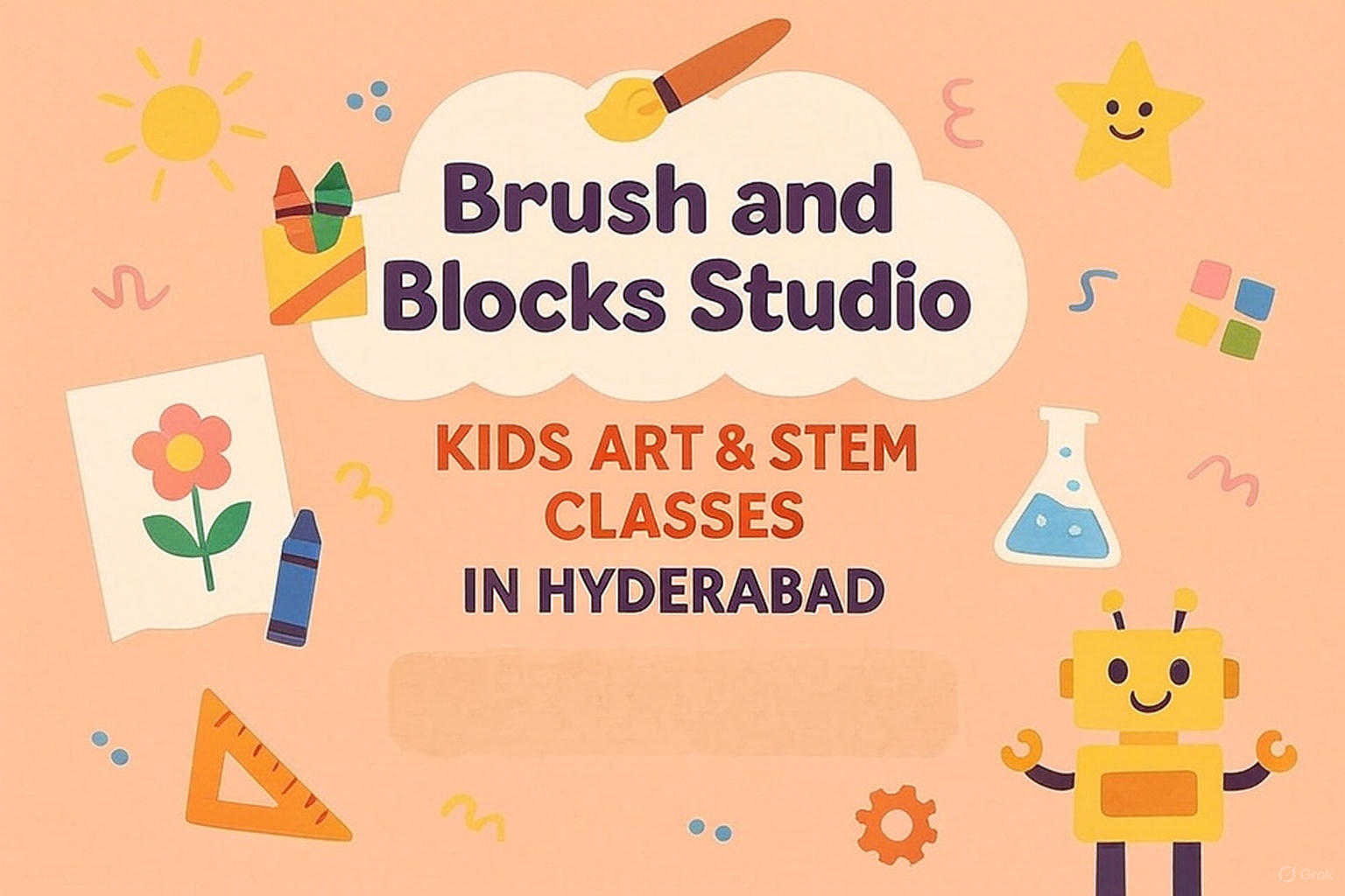 Brush and Blocks Studio - Kids Art & STEM Classes